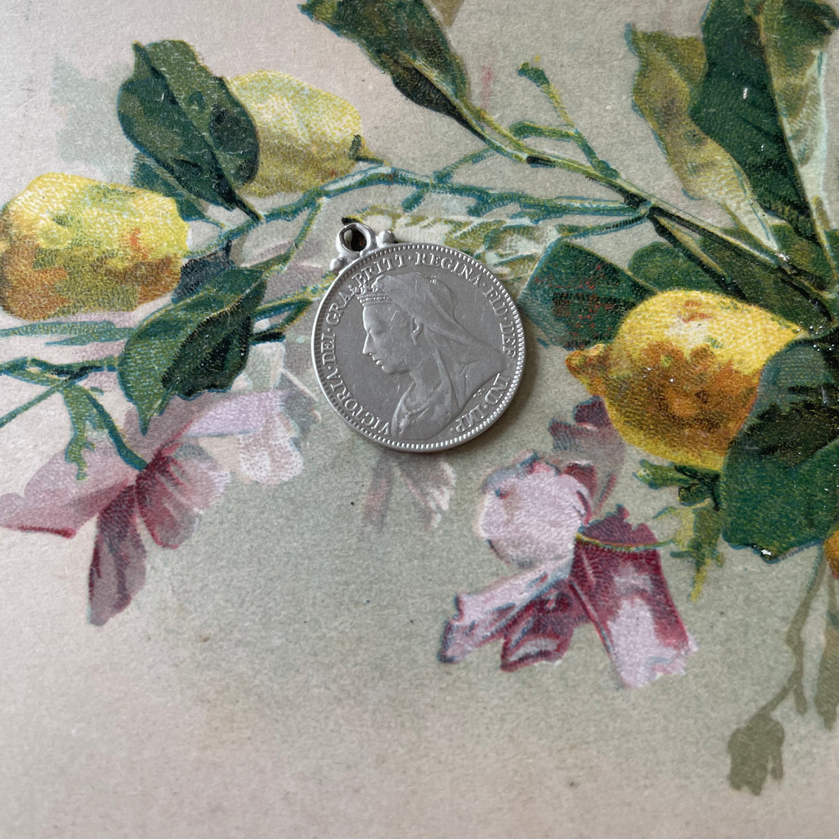 Victorian Bertha Love Token Charm – No.4 Vintage