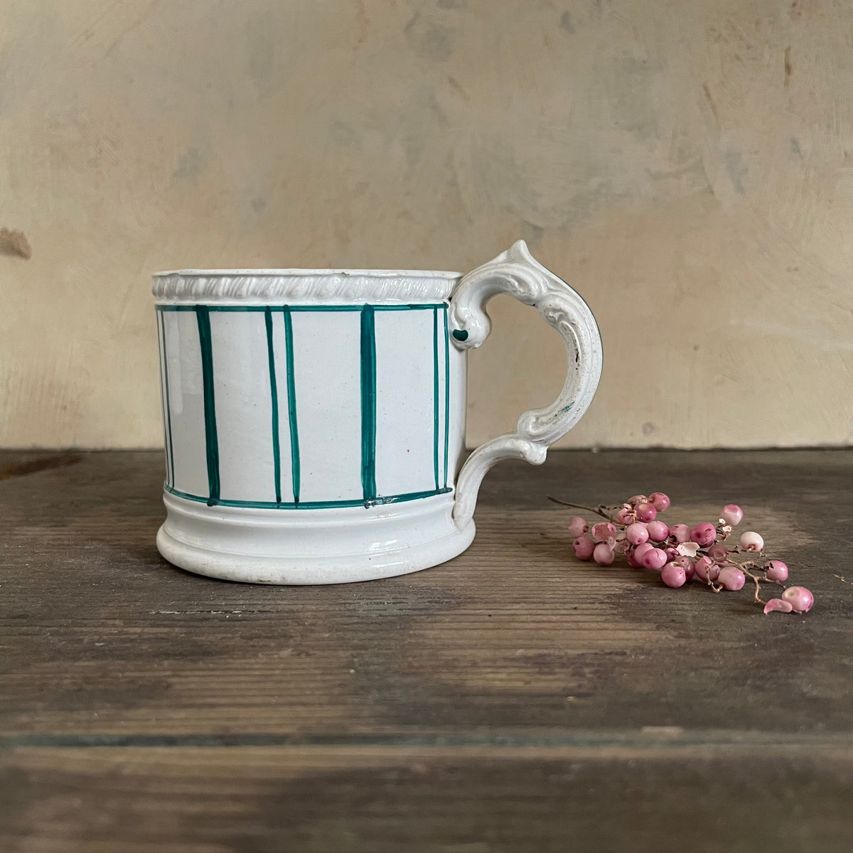 Antique Drum Lined Victorian Mug – No.4 Vintage