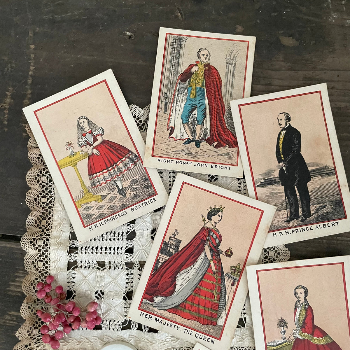Antique Victorian Royal Family Cards – No.4 Vintage