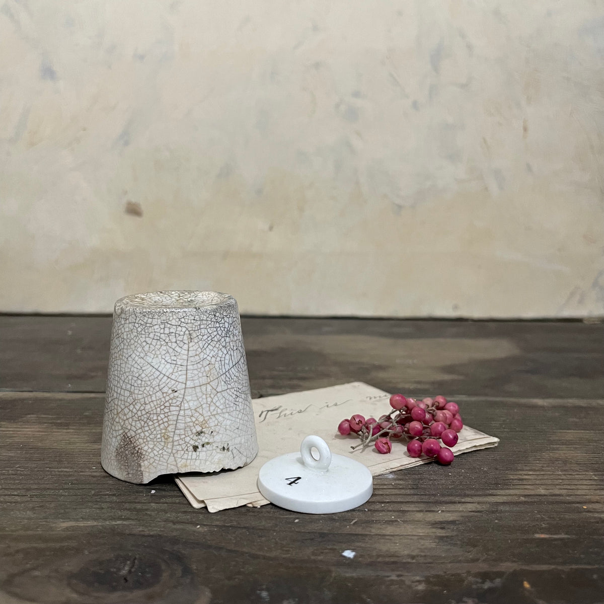 Worn Victorian Measuring Cup – No.4 Vintage