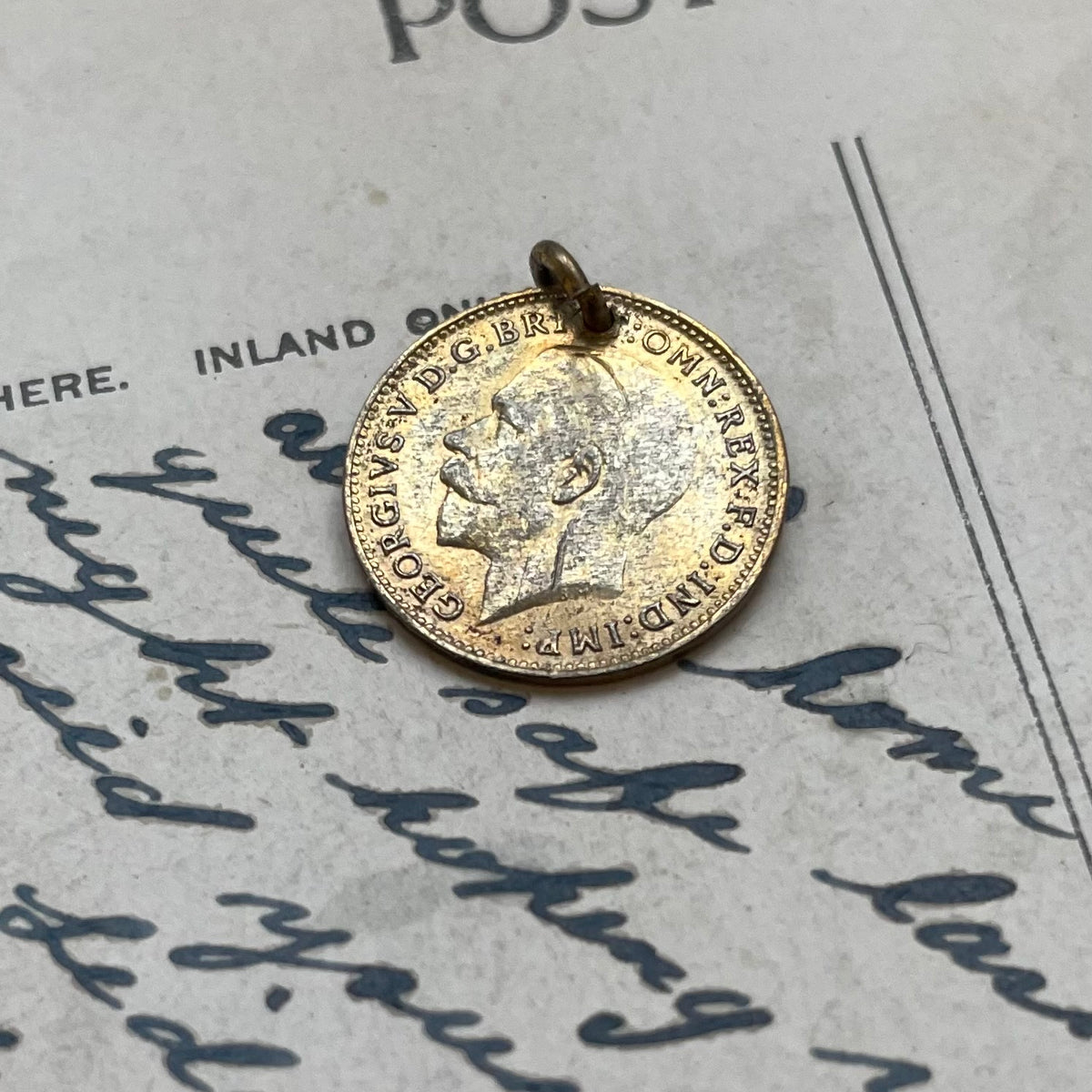 Victorian Mary Love Token Charm – No.4 Vintage