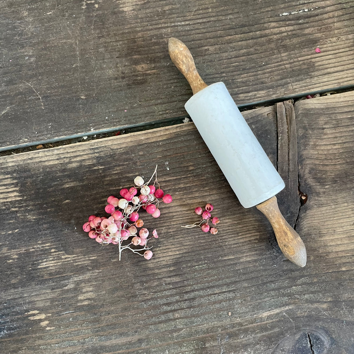 Antique Unusual Miniature Rolling Pin – No.4 Vintage