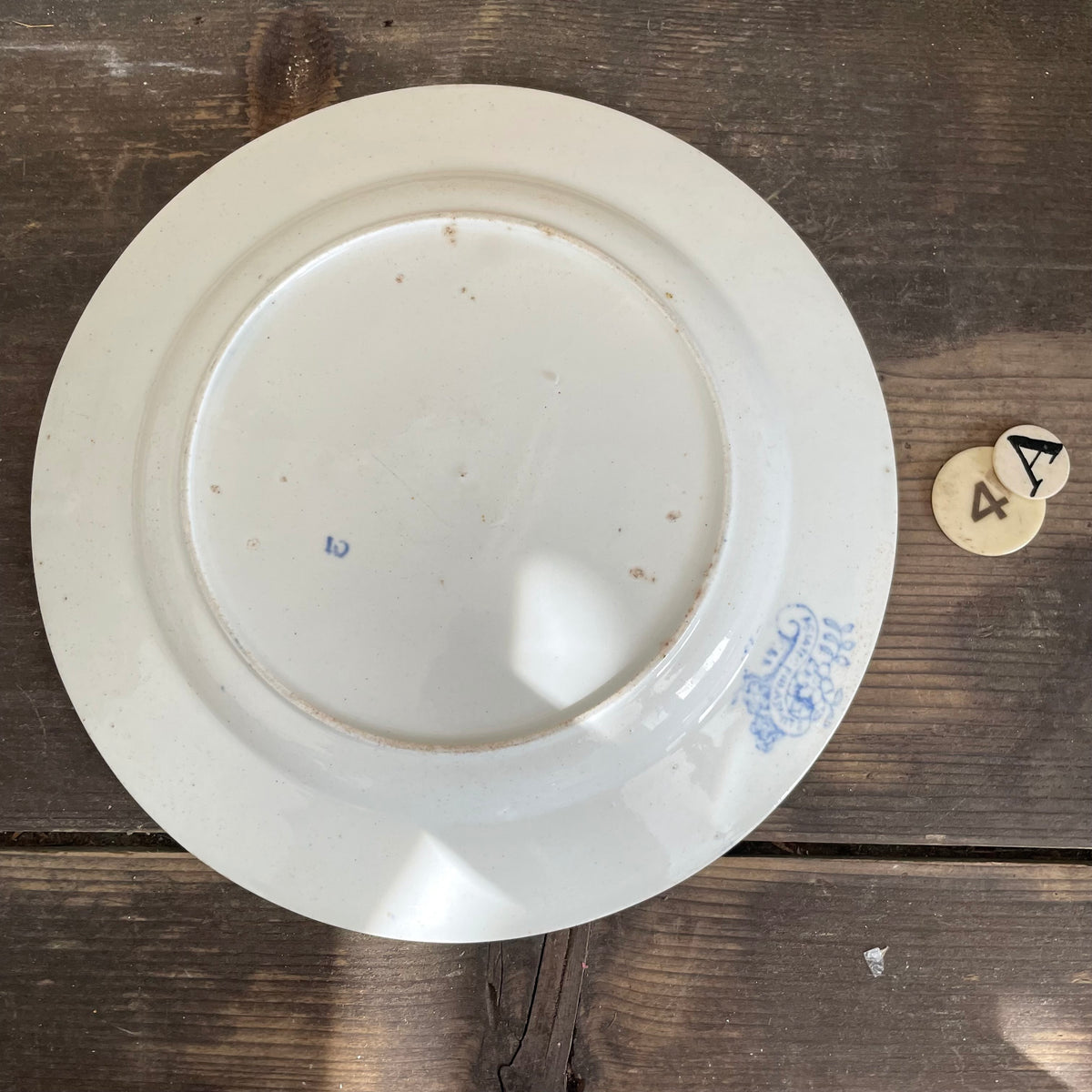 Antique Early English Plate – No.4 Vintage