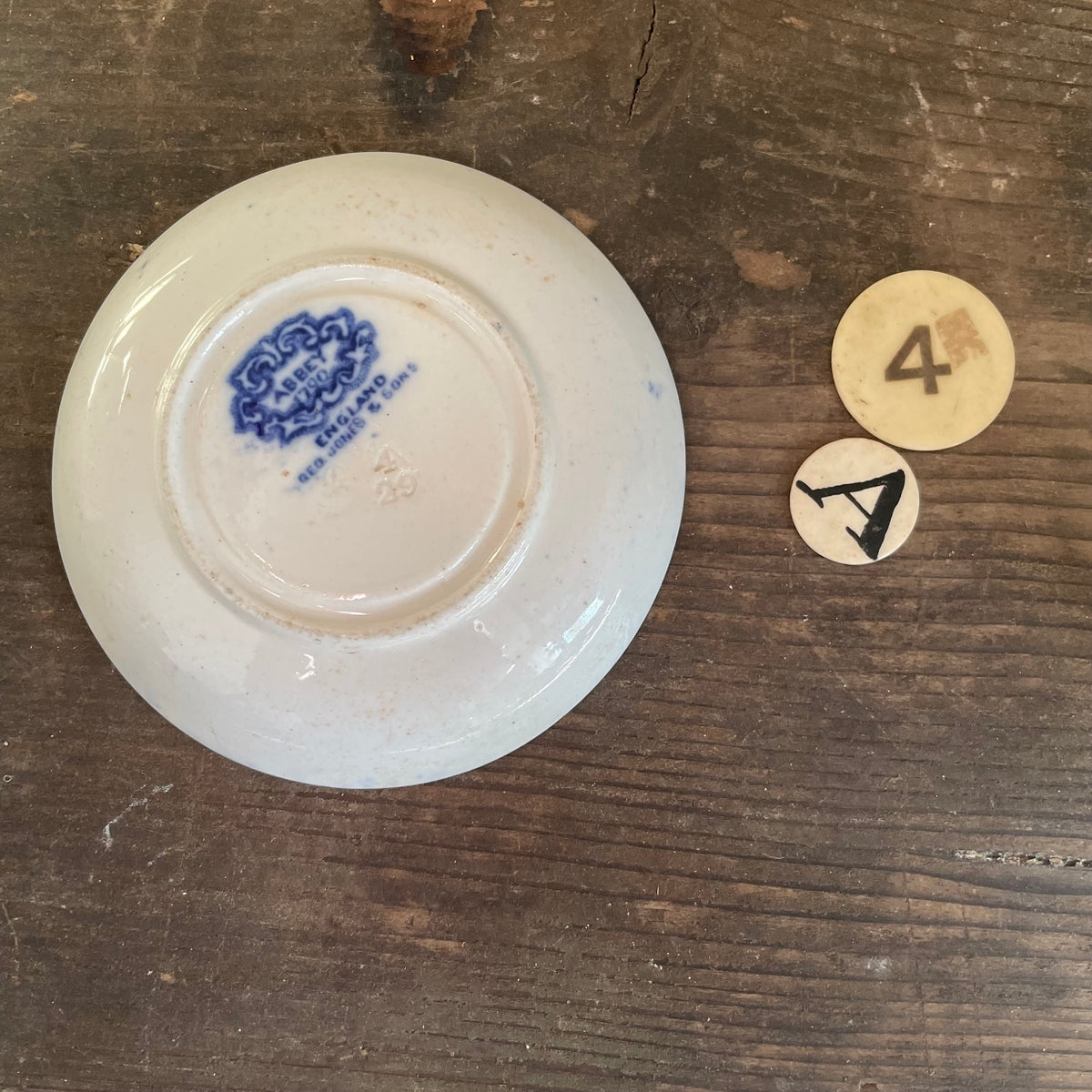 Antique Transfer Dish – No.4 Vintage