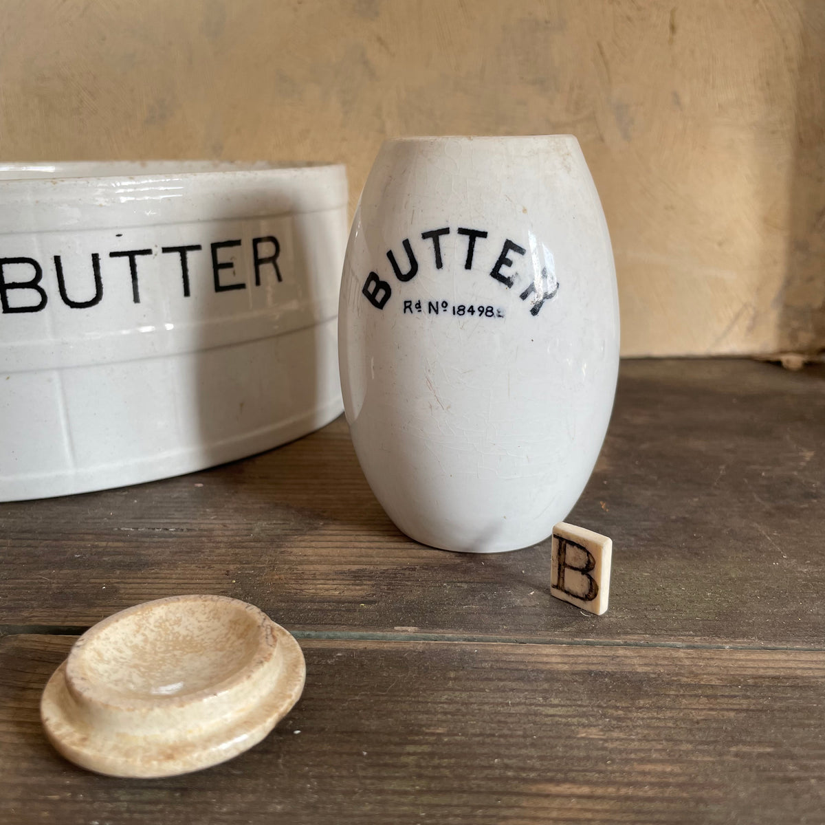 Victorian Butter Pot – No.4 Vintage