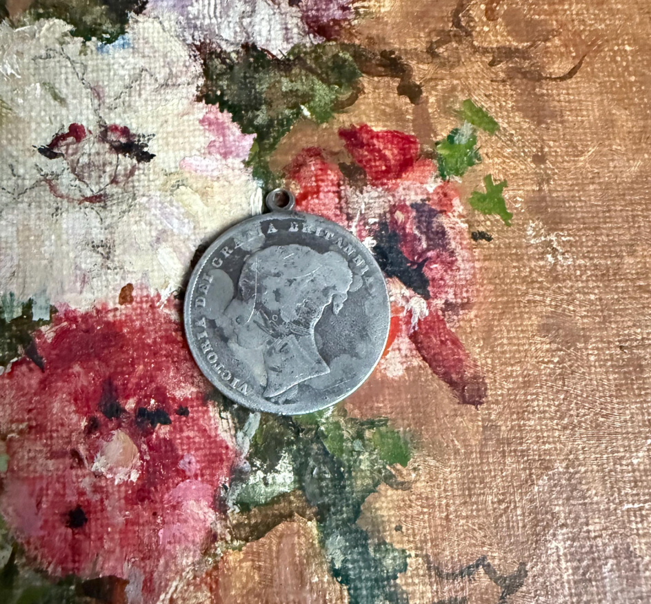 Victorian Father Love Token Charm – No.4 Vintage