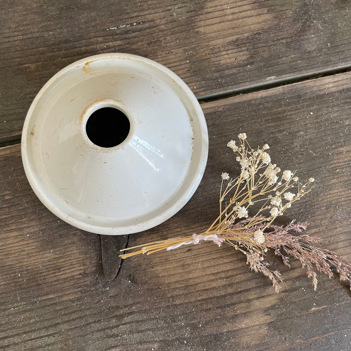 Antique Rare Ceramic Funnel – No.4 Vintage