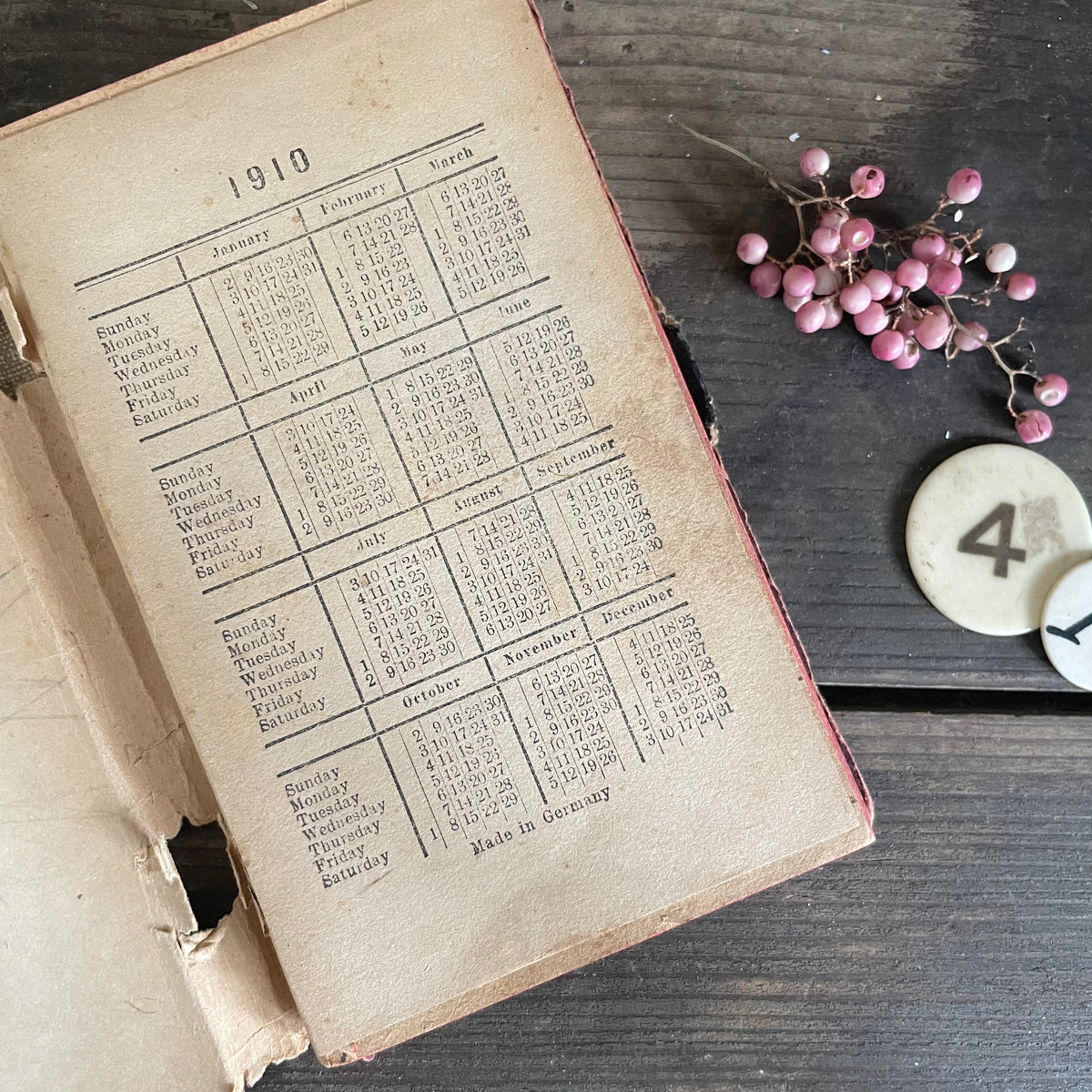 An Antique Note Book – No.4 Vintage