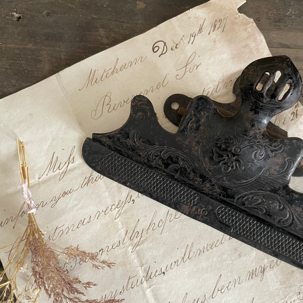 Antique Victorian Paper Clip – No.4 Vintage