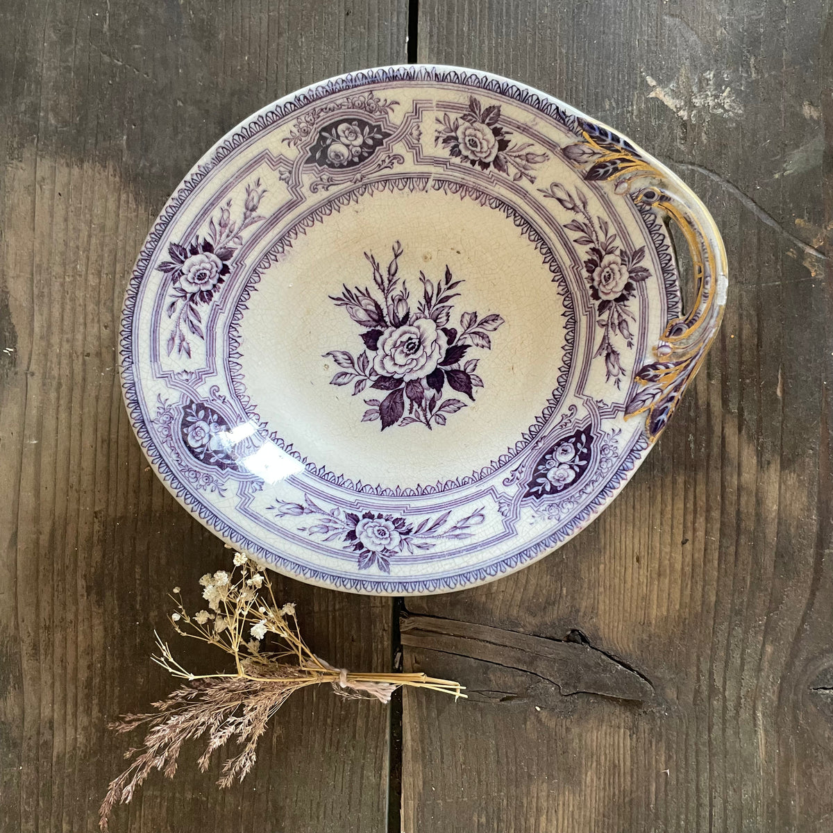 Victorian Transfer Dish – No.4 Vintage