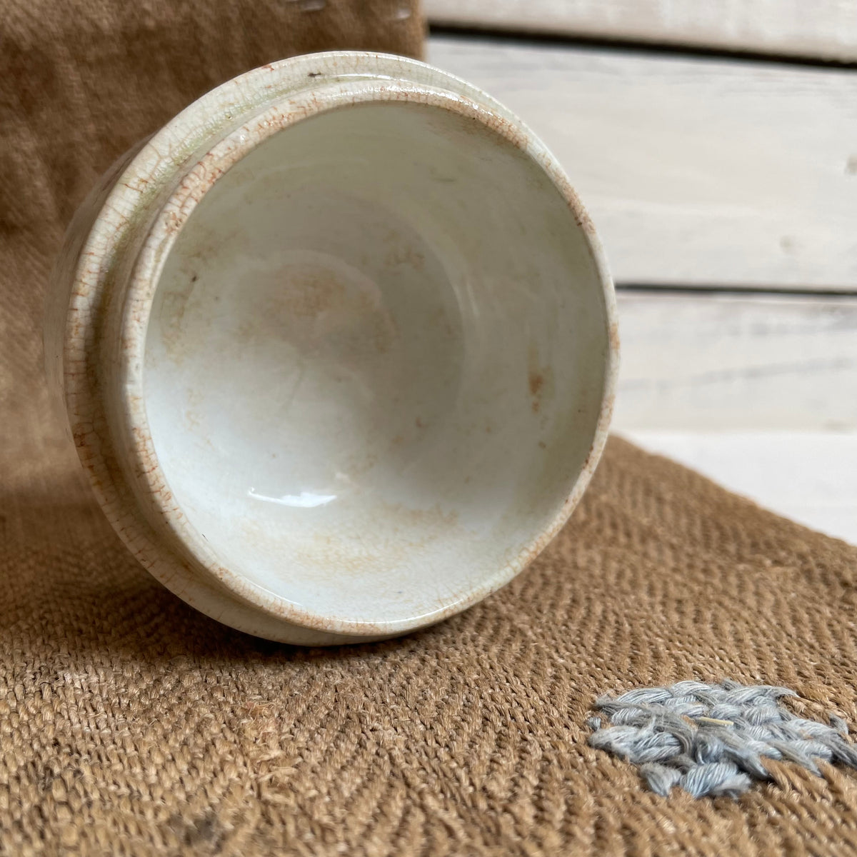 Antique Duncan, Flockhart & Co Chemist Pot – No.4 Vintage