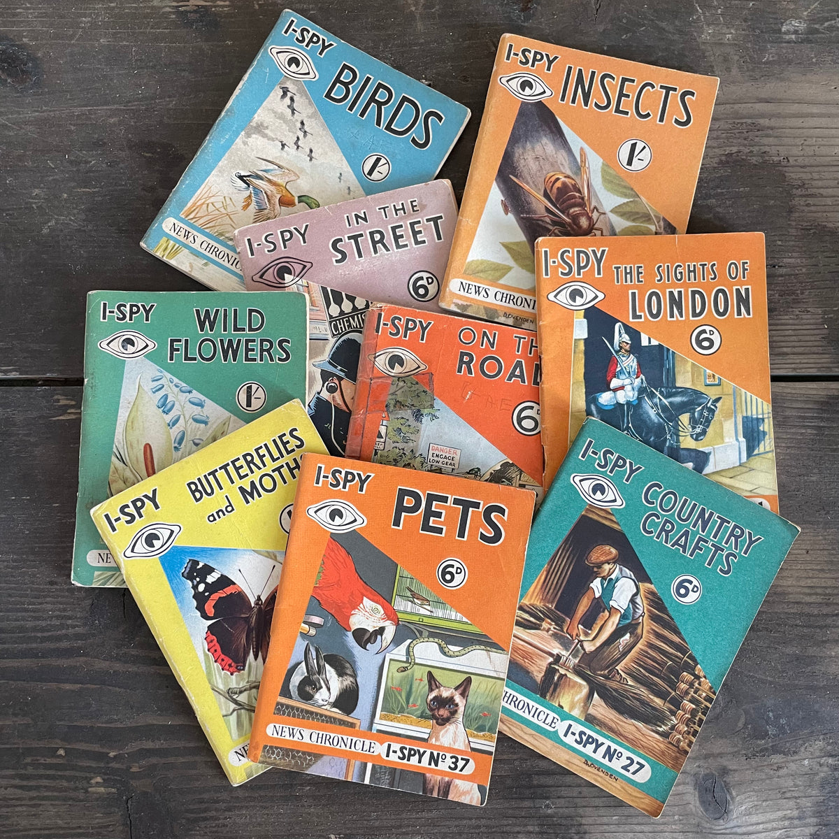 Vintage I-Spy Books – No.4 Vintage