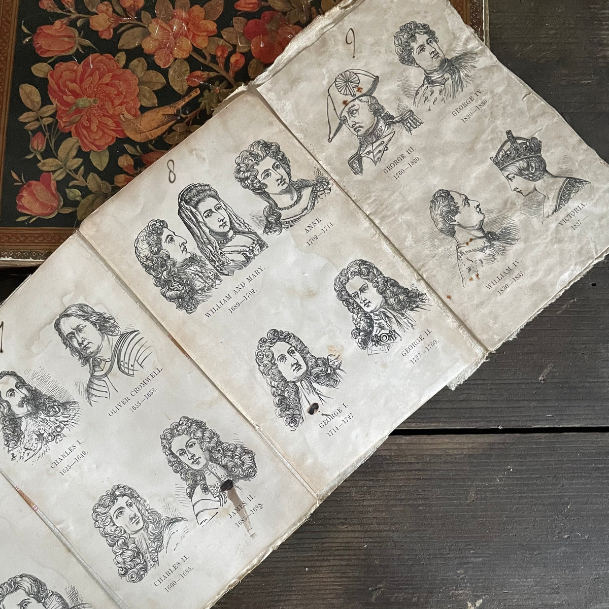 Antique Folding Royality Line – No.4 Vintage