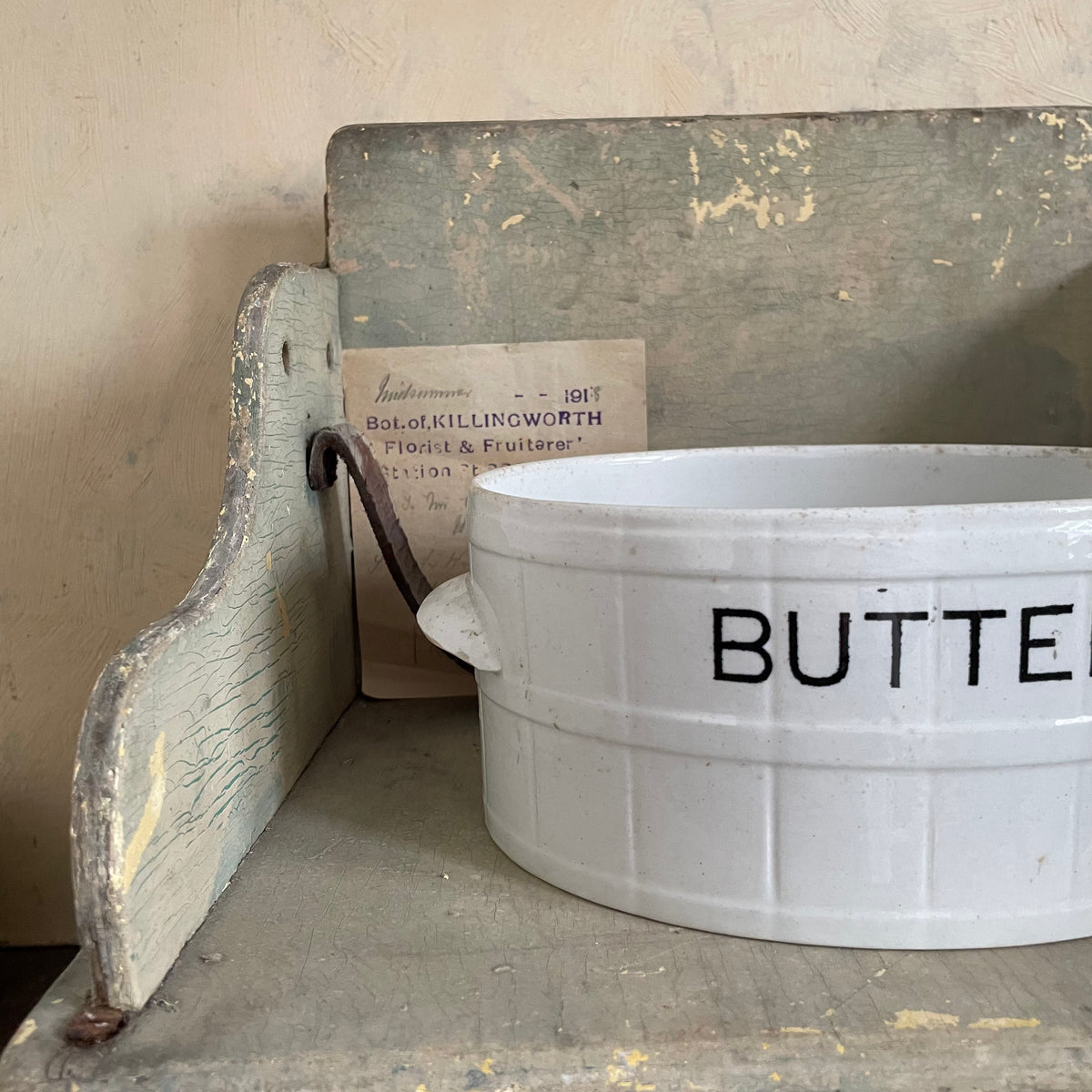 Victorian Butter Dish – No.4 Vintage