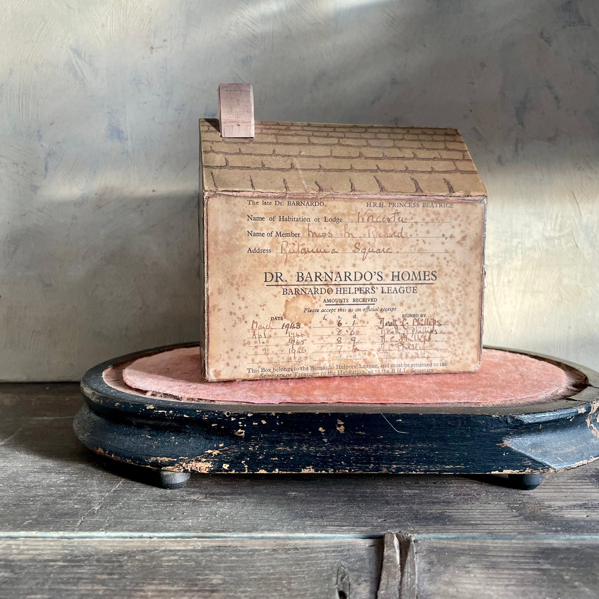 Vintage Barnardos Collection Box – No.4 Vintage